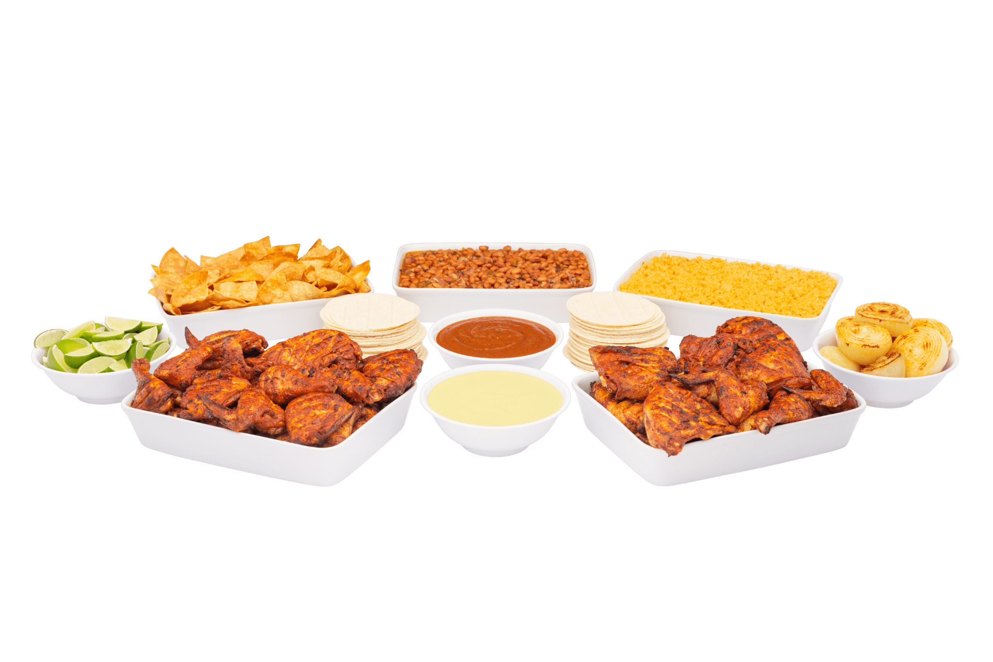 Platillo De Fiesta - Pollo Asado - Pollo Regio