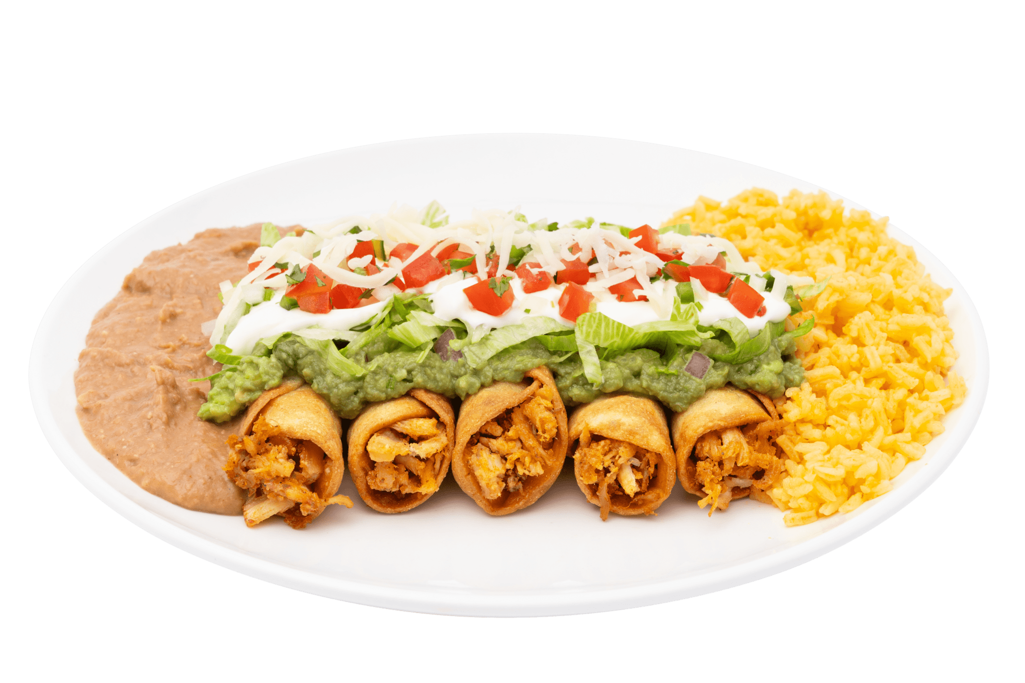 Flautas De Pollo - Pollo Regio